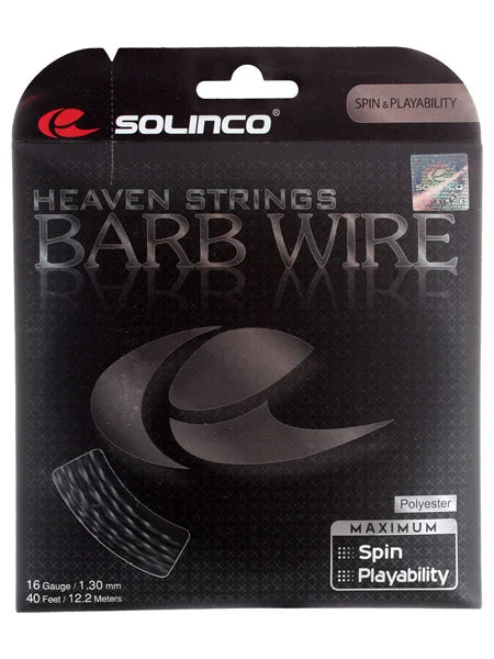 Solinco Barb Wire 16 String – TC Tennis & Pickleball