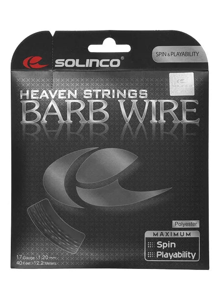 Solinco Barb Wire 17 String – TC Tennis & Pickleball